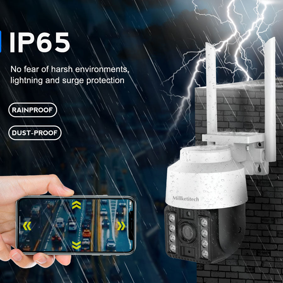 Denhip Smart Outdoor Camera - ZC-X2-B23 - Denhip Home